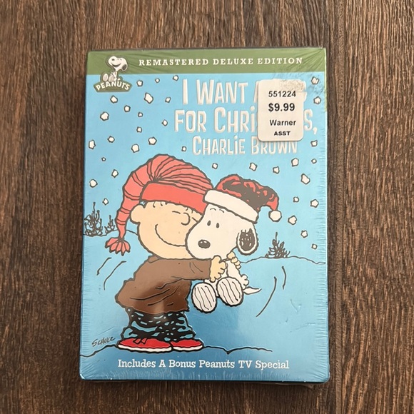 Peanuts | Media | Peanuts Blue And Brown Holiday Dvd | Poshmark